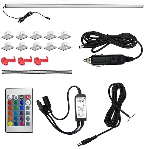 Brawlee RGB LED Rear Glass Lift Gate Dome Light Bar for 18-20 JL JlL ...