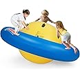 Amazon.com: OLAKIDS 8FT Inflatable Dome Rocker Bouncer, Outdoor Kids ...