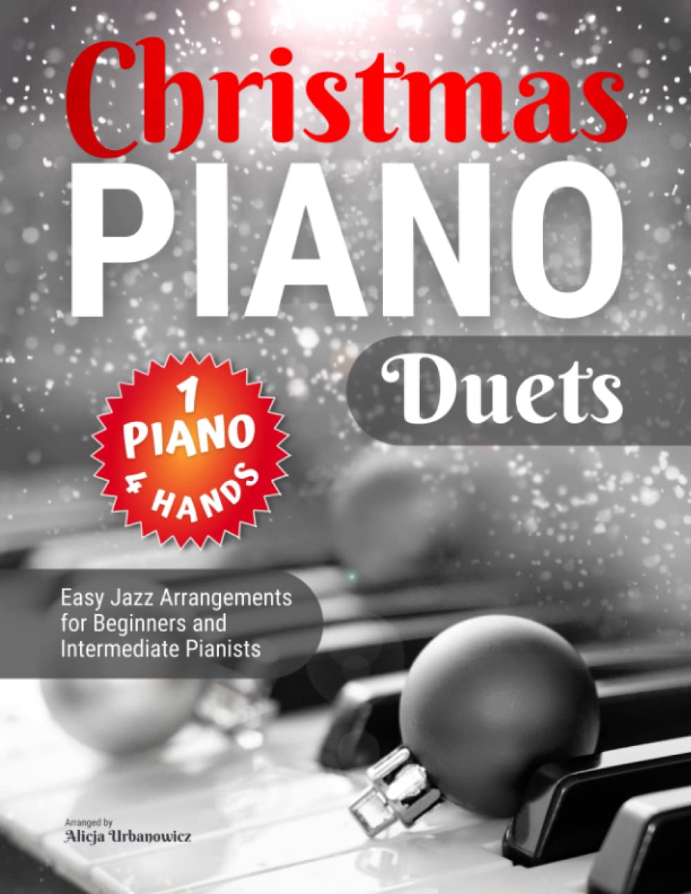 Mua Christmas Piano Duets I Easy Jazz Arrangements 1 Piano 4 Hands for ...