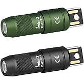 OLIGHT IMINI 2 EDC Rechargeable Keychain Flashlight, 50 Lumens Compact ...