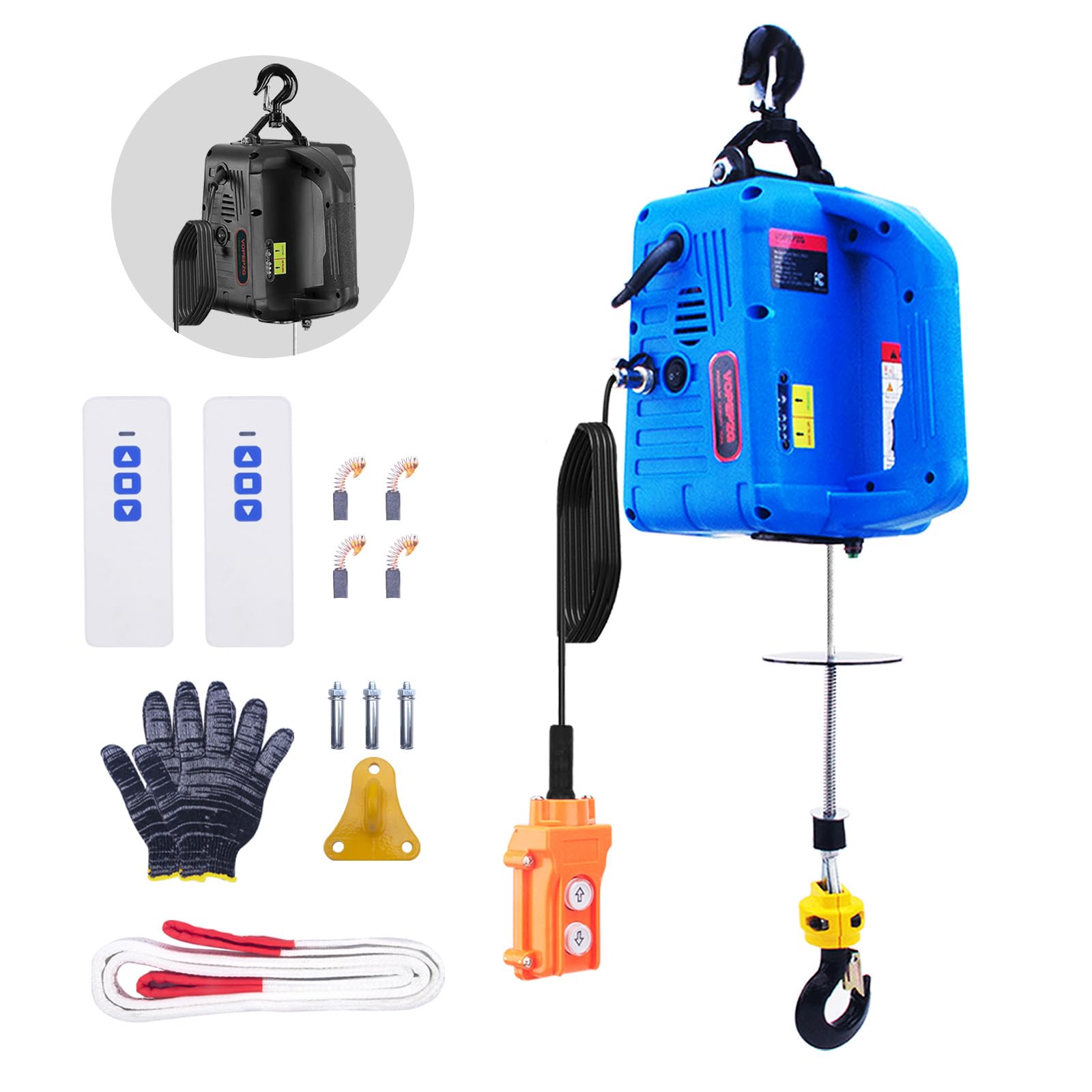 Portable 120 Volt Winches