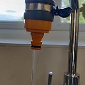 Hozelock Round Mixer Tap Connector(maximum of 24mm diameter): Amazon.co ...