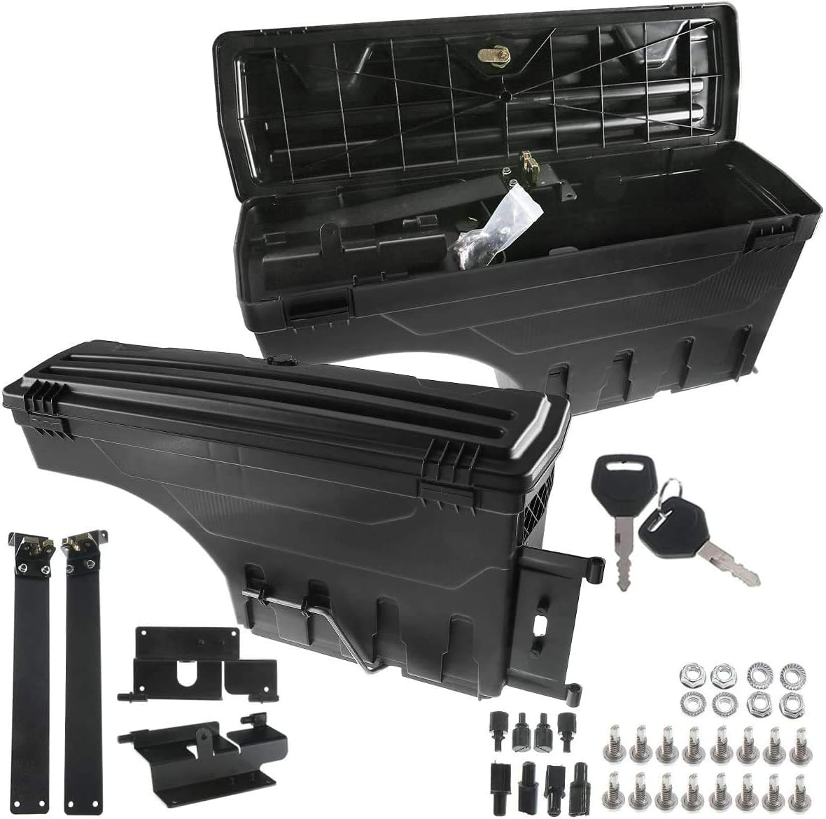 Amazon.com: A-Premium Truck Bed Storage Tool Box Compatible with Toyota ...
