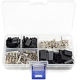 Amazon.com: 40 Sets Servo Plug Male Female Connector Crimp Pin Cable Kit Compatible JST SYP ...