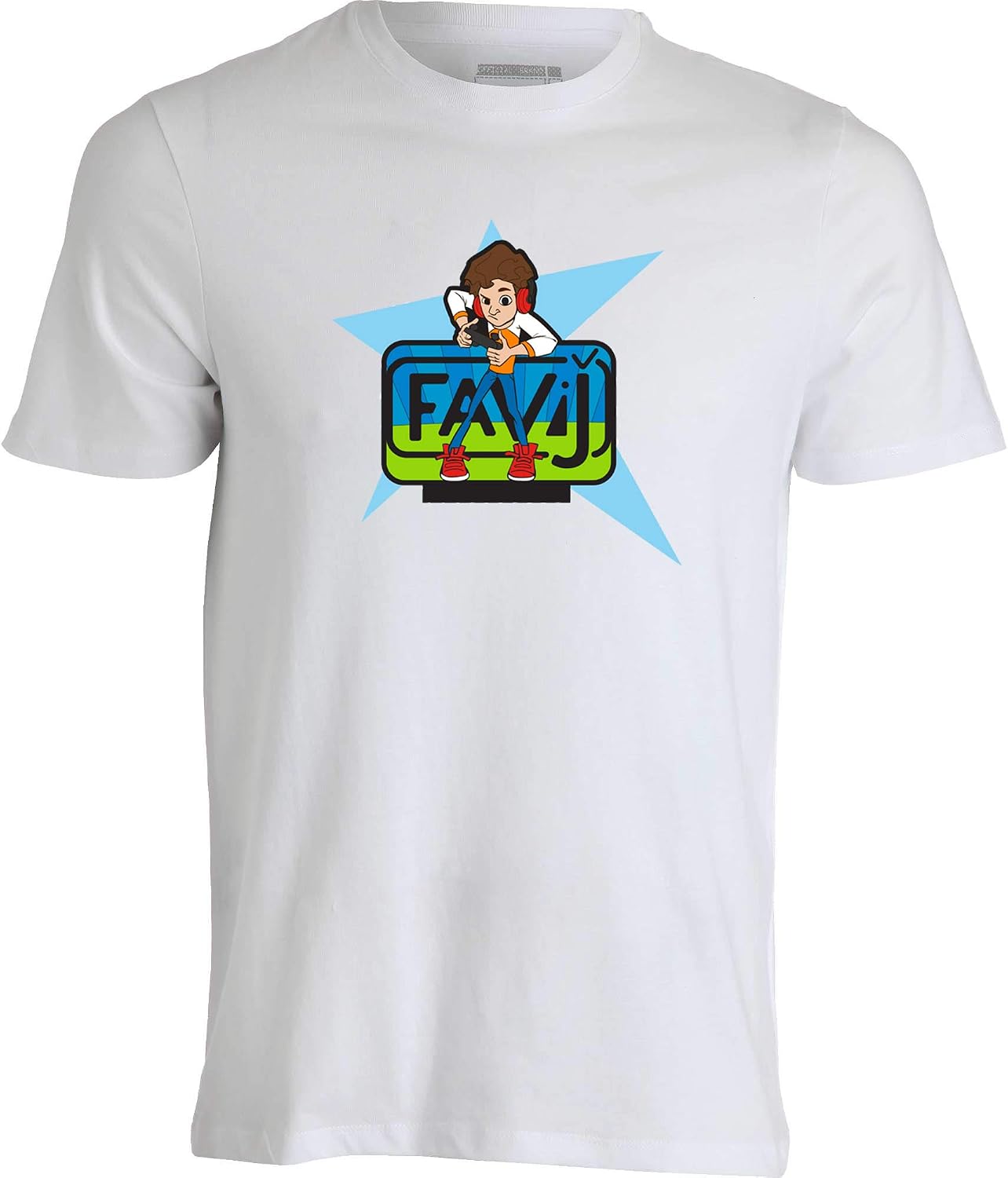 FaviJ TV T-Shirt Maglietta FaviJ Nuovo Logo 2019