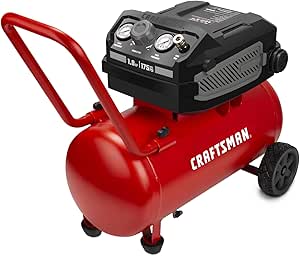 Compresor de aire Craftsman, 10 galones 1.8 HP Max 175 PSI potente sin ...