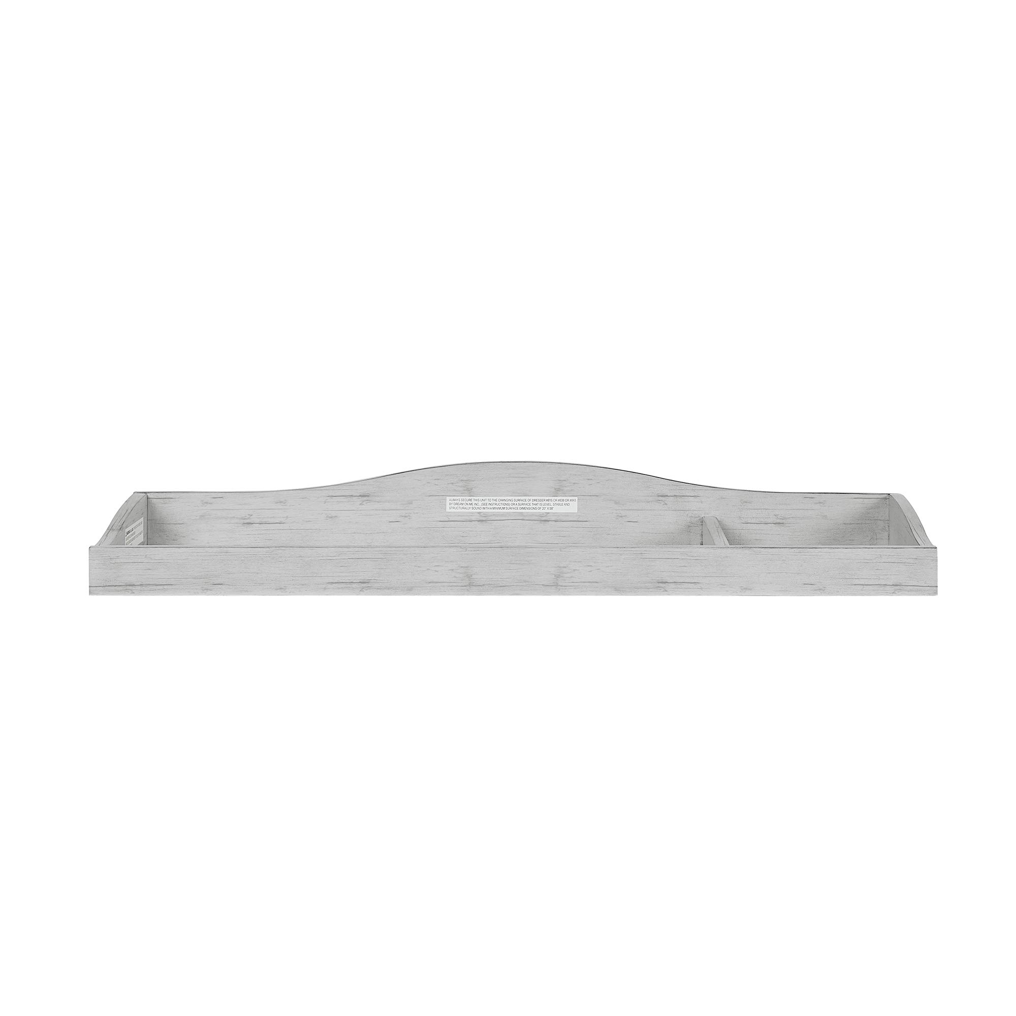 Evolur Fully Assembled Changing Tray, Antique Gray Mist