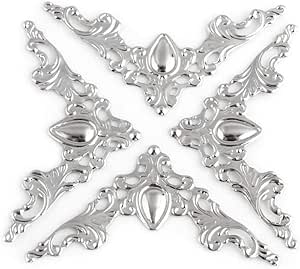 Amazon.com: 20pcs Antique Corner Protectors Metal Corner Protector ...