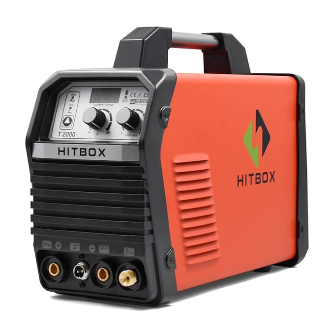 HITBOX TIG Welder Inverter Argon Digital TIG Welding Machine T2000 ...