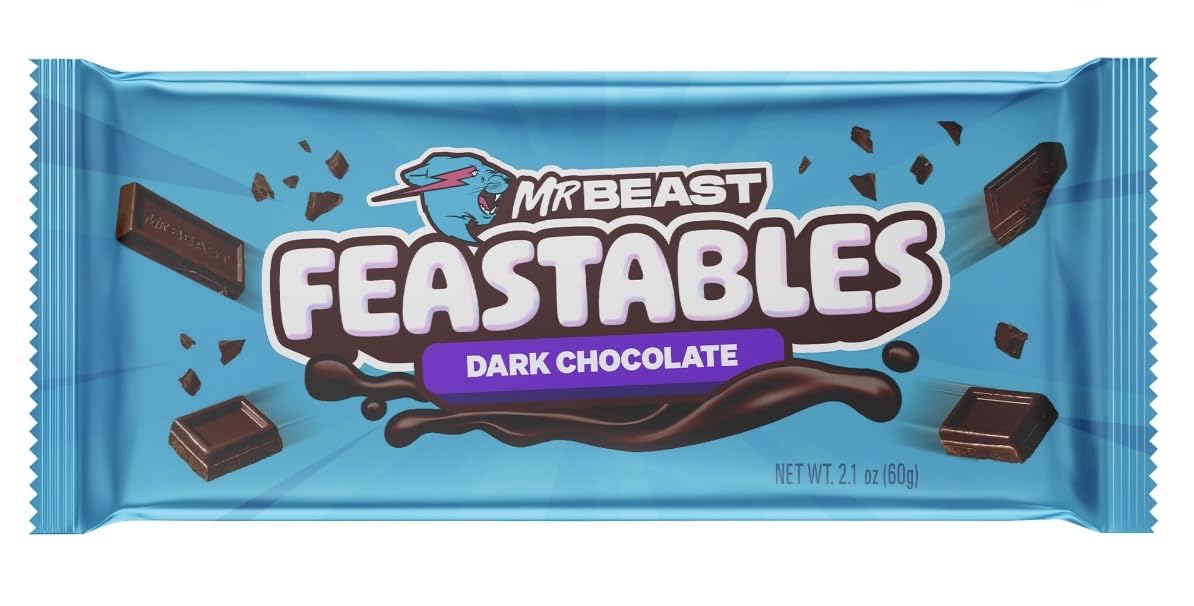 Mua Feastables Beast Bar Milk Chocolate Crunch, Milk Chocolate, Dark ...