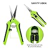 Briartw Ergonomic Spring-Action Scissors,Spring-Loaded Craft Shears ...