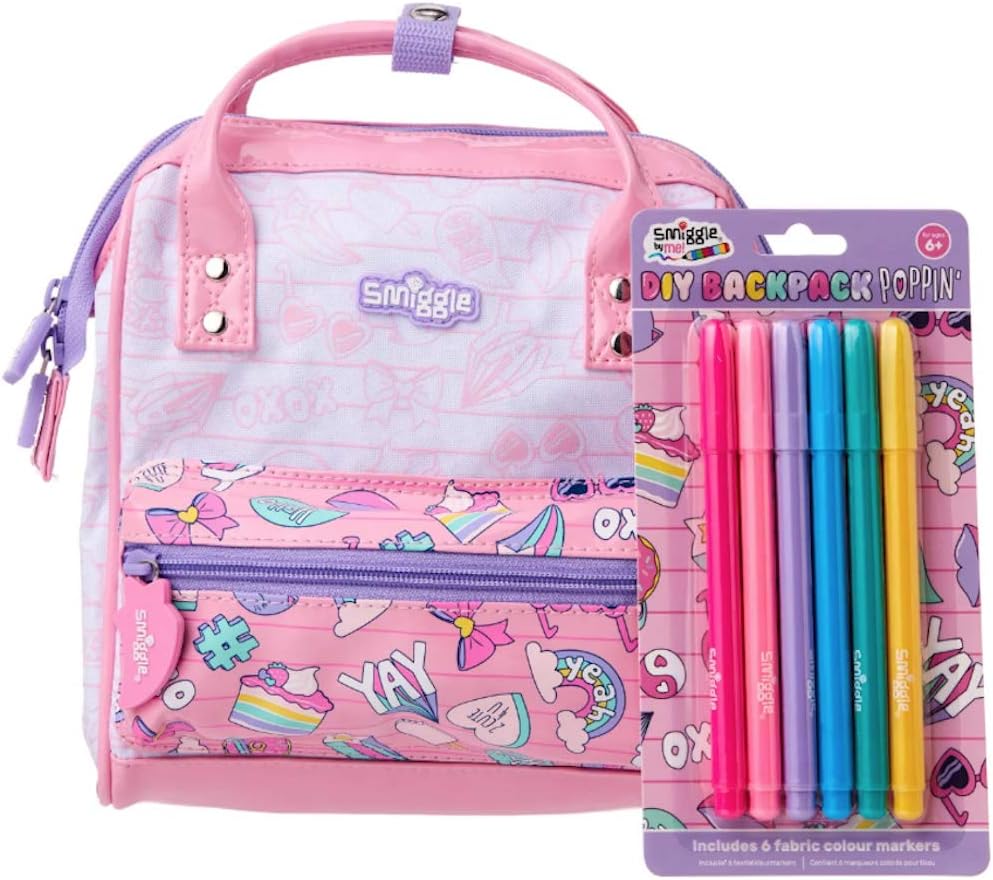 Smiggle Mini Backpack – DIY Bag Kit - BigaMart