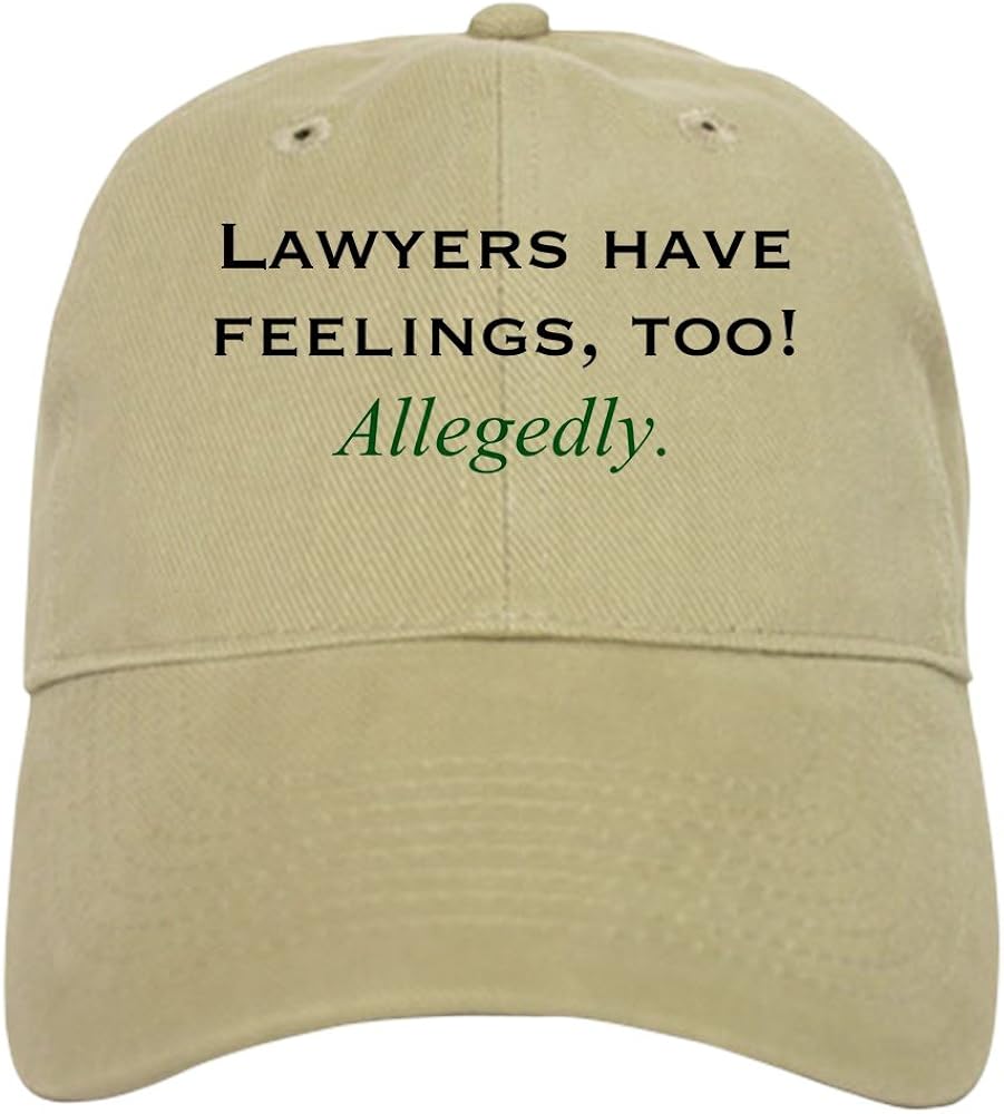 Amazon.com: CafePress Lawyers Baseball Cap with Adjustable Closure ...