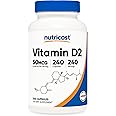 Amazon.com: Nutricost Vitamin D2 Supplement (2000 IU) 240 Capsules ...