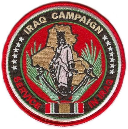 Amazon.com: Iraq Campaign Medal 4" Patch: Automotive