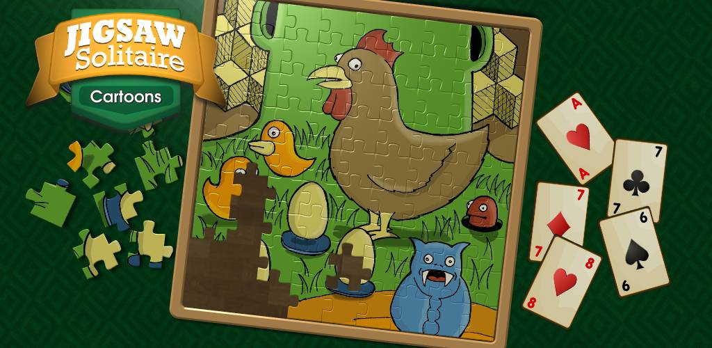 Jigsaw Solitaire - Cartoons TV:Amazon.com:Appstore for Android
