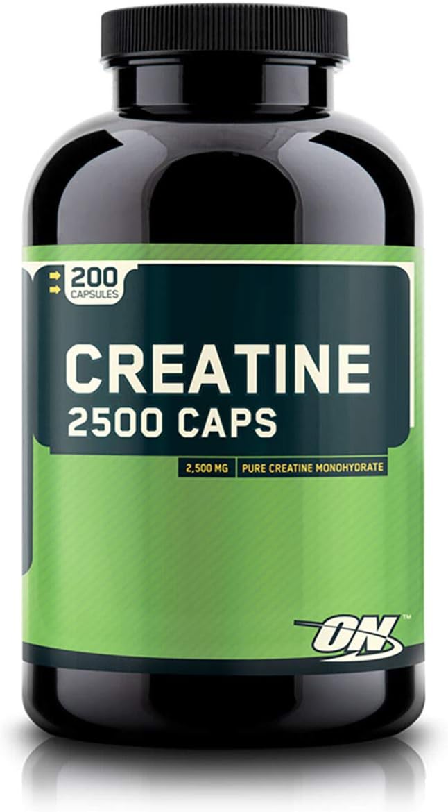 Optimum Nutrition Creatine 2500mg, 200 Capsules: Amazon.com.mx: Salud ...