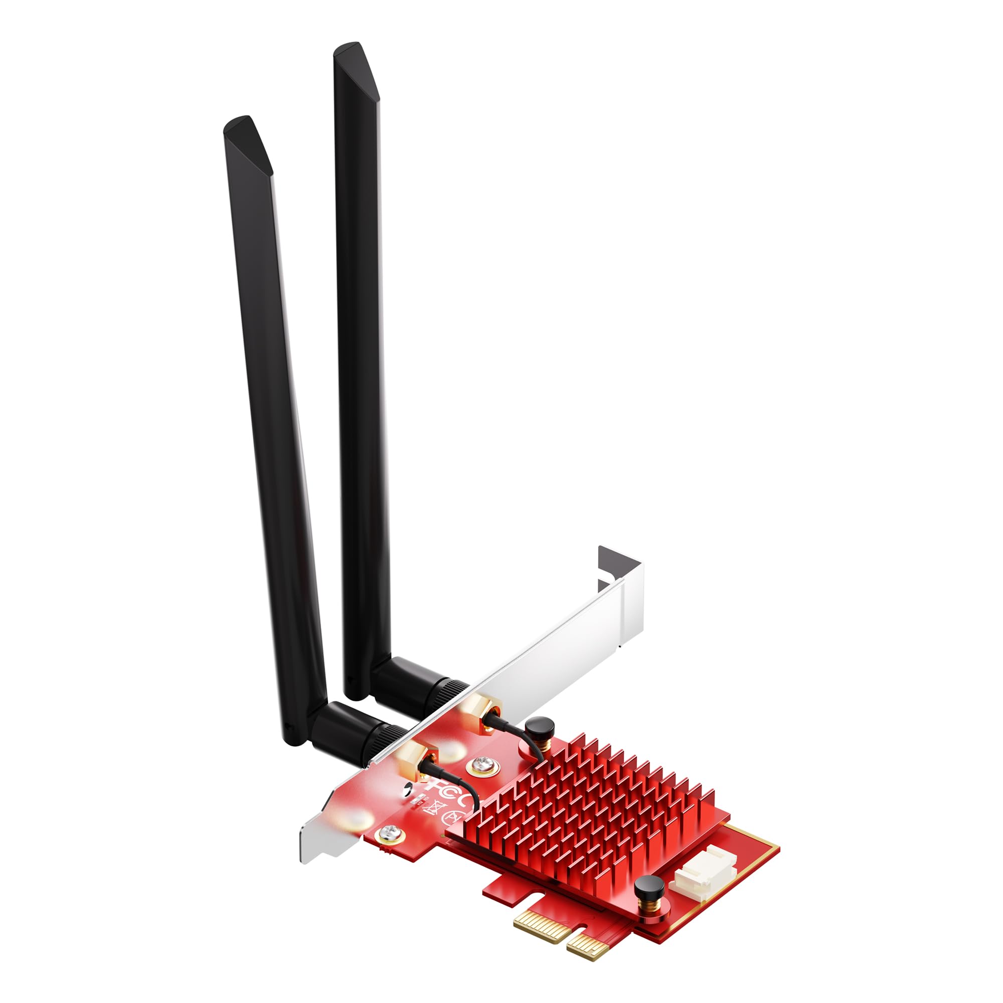 BZIZU WiFi 6E PCIe Card | Intel AX210 Chip | 5400Mbps Tri-Band 2.4GHz ...