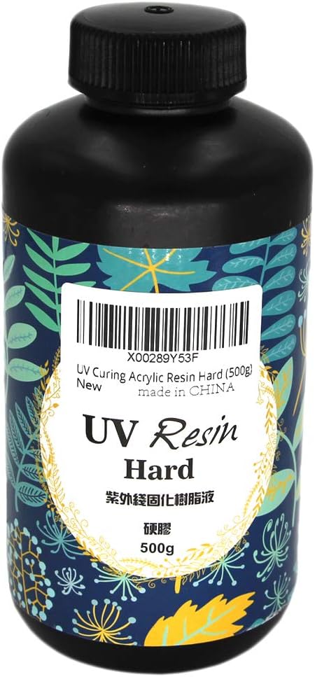 UV Curing Acrylic Resin Hard (500g): Amazon.co.uk: Kitchen & Home