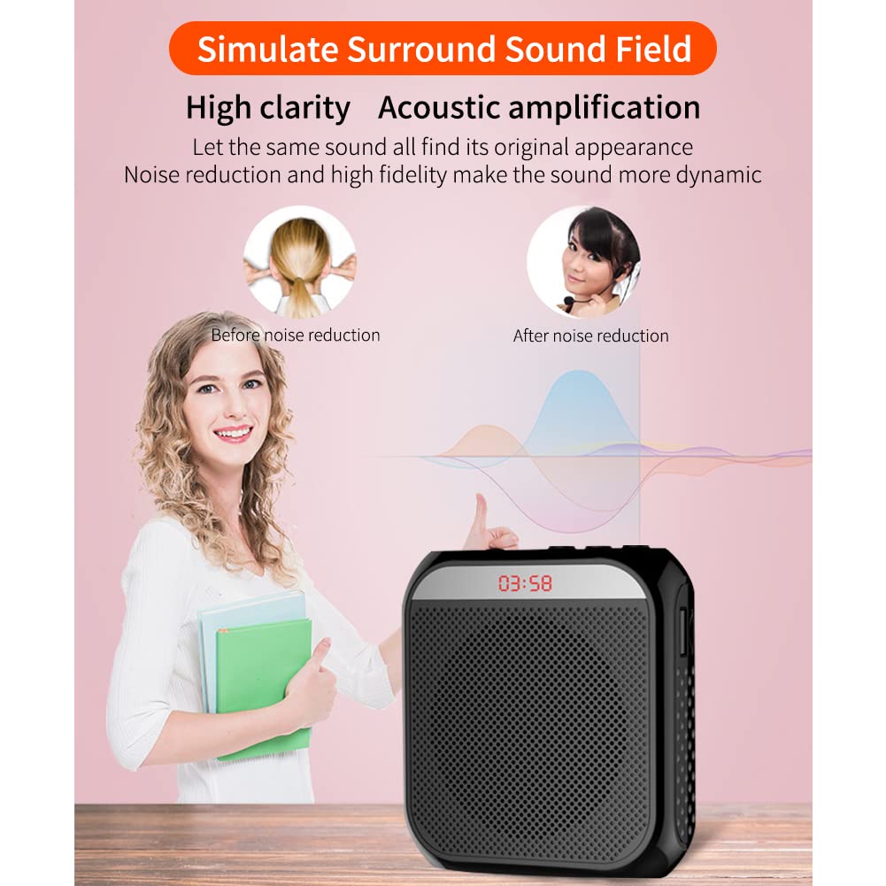 Mua Portable Amplifier, Rechargeable Teacher Microphone, MiNi Amplifier ...