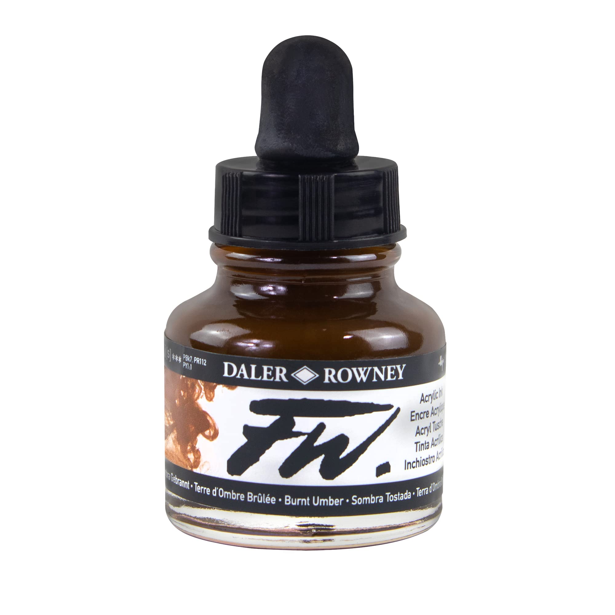 Mua Daler-Rowney FW Acrylic Ink Bottle Burnt Umber - Versatile Acrylic ...