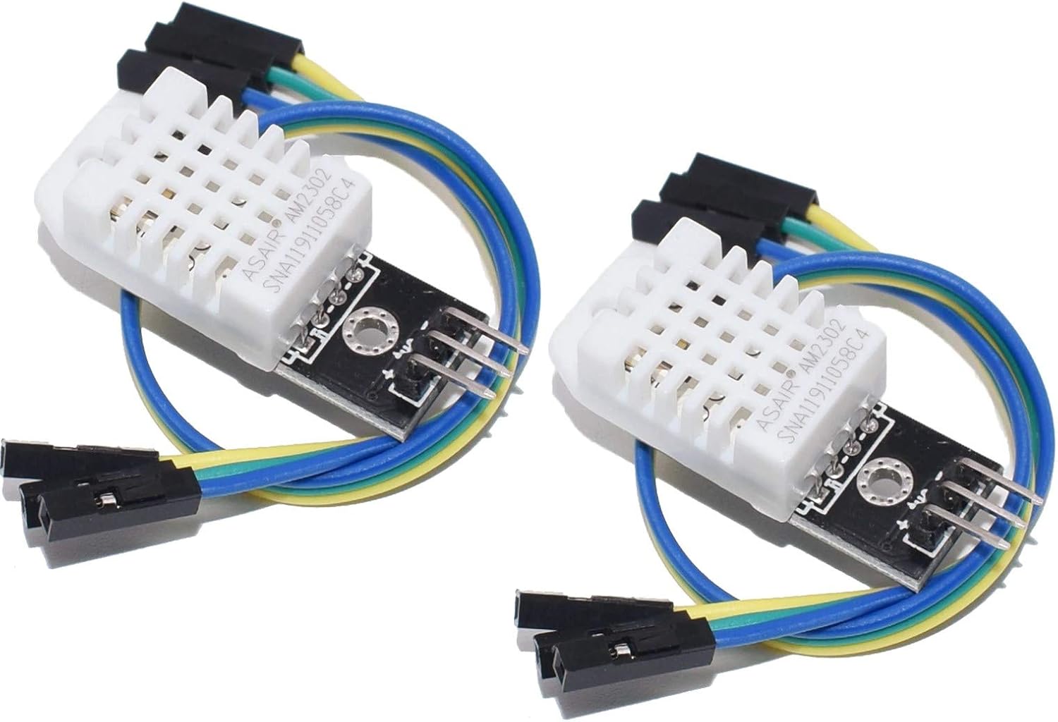 TECNOIOT 2pcs DHT22 Digital Temperature Humidity Sensor AM2302 Module ...