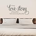 Amazon.com: Bedroom Wall Decals Quotes Vinyl Art Saying Sticker Family ...