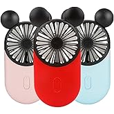 Amazon.com: Kbinter Cute Personal Mini Fan, Handheld & Portable USB ...