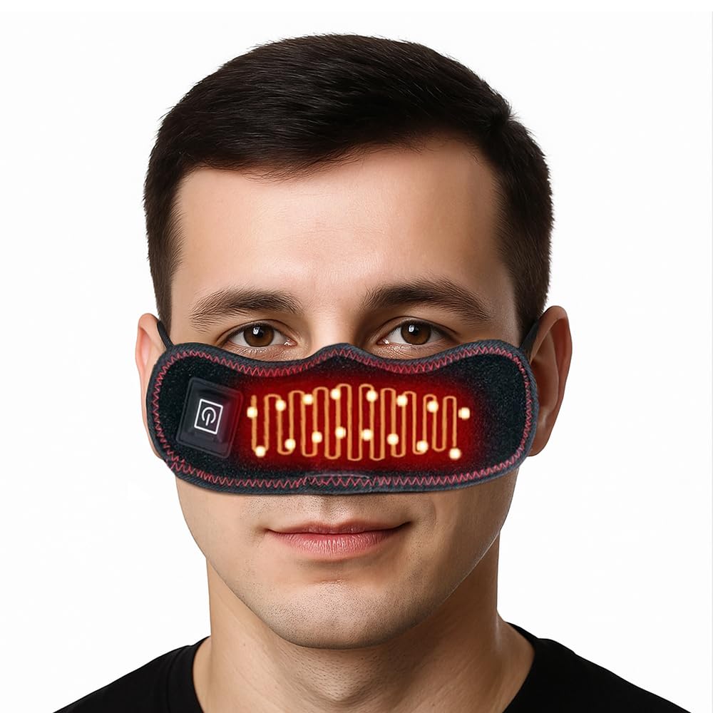 Colsmart Red Light Therapy for Nose, 3 Levels Adjustable Nasal Heating ...