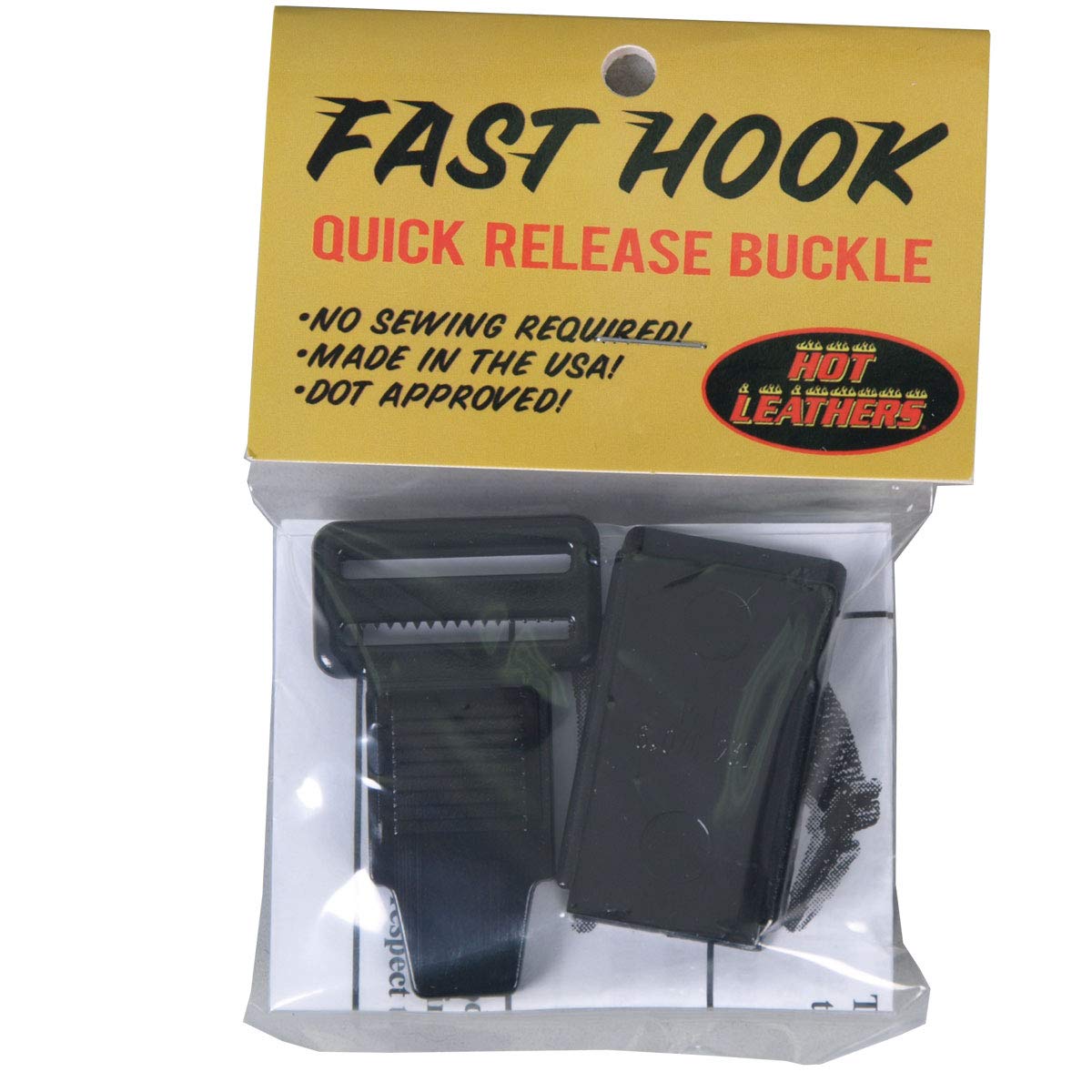 Hot Leathers HAB1001-10893 Fast Hook Motorcycle Helmet Replacement ...