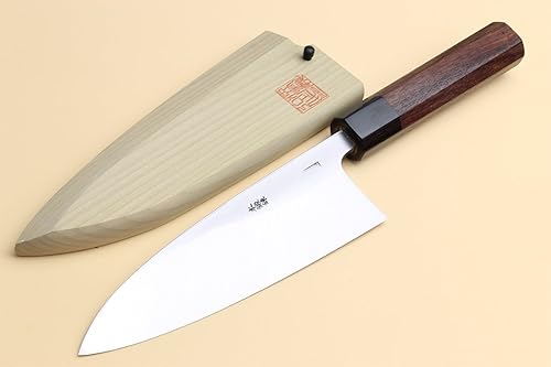 Yoshihiro Hongasumi Blue Steel Deba Fish Fillet Chef Knife Yoshihiro