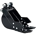 Amazon.com: Narrow Digging Bucket 7.87in Mini Excavator Attachments ...