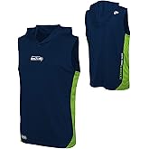 Amazon.com: New Era NFL Men's Champions Flair Hooded Muscle T-Shirt ...