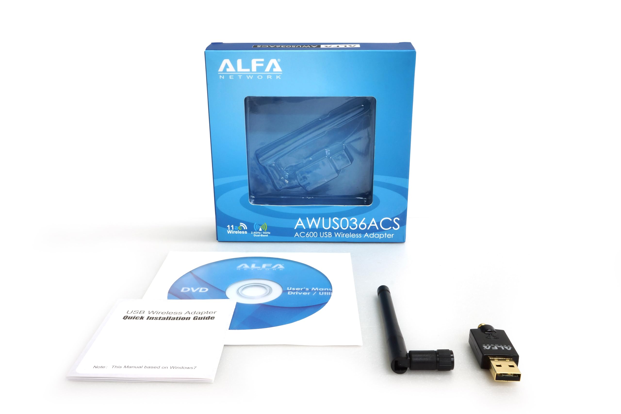 Mua ALFA Network AWUS036ACS Wide-Coverage Dual-Band AC600 USB Wireless ...