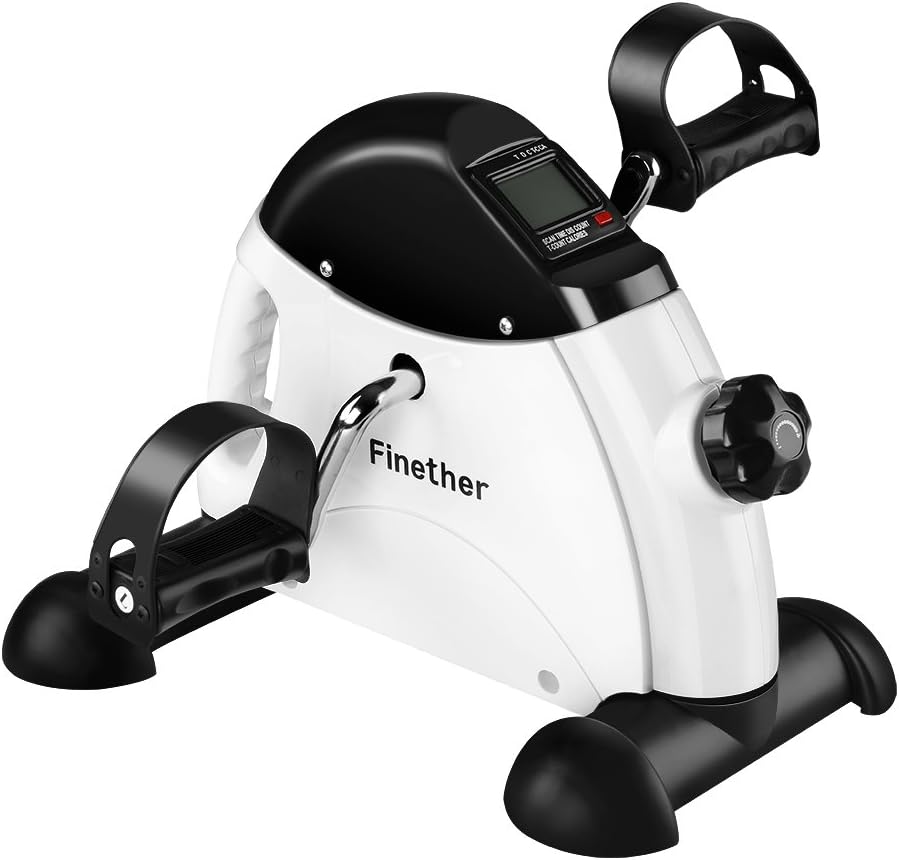 Finether Mini-Vélo Exerciseur à Pédales Mini Trainer Appareil d ...