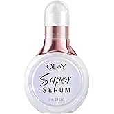 Amazon.com: Olay Super Serum - Vitamin C & E, Niacinamide, Collagen Peptide, AHA - Glass Skin ...
