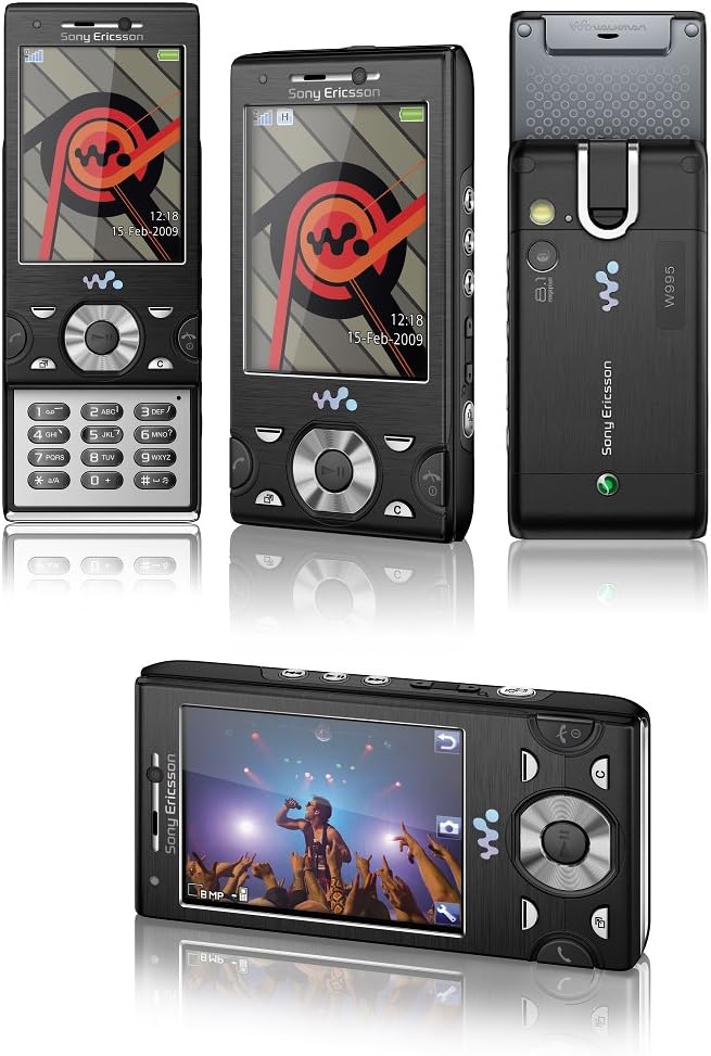 Sony ericsson W995i Téléphone portable Lecteur mp3 Appareil photo 5 ...
