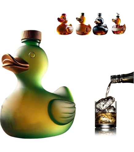 Decantador De Whisky Middle Finger Duck Bottle,10 Oz Funny Middle ...