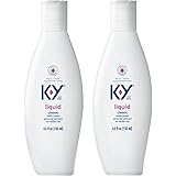 Amazon.com: K-Y Liquid Personal Lubricant 4.5 Oz, Premium Natural ...