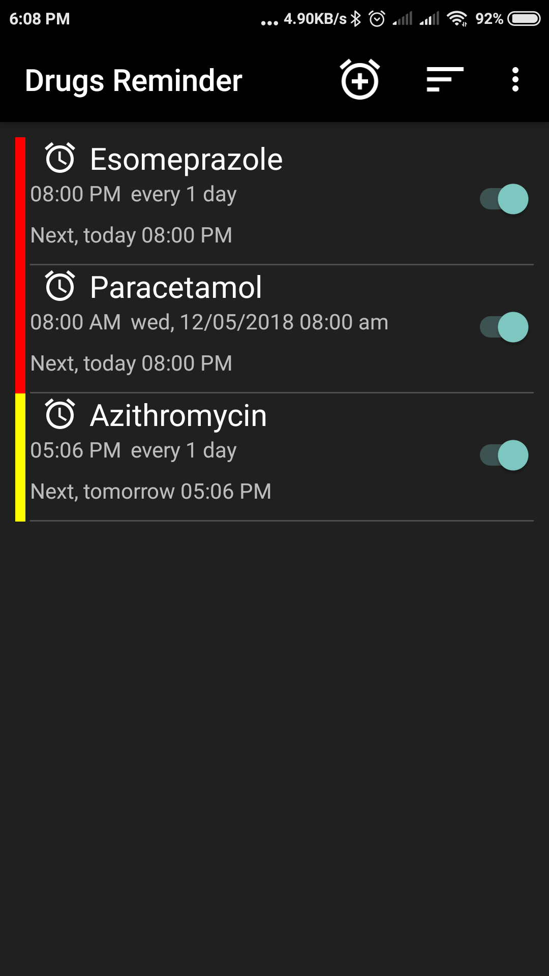 Drugs Reminder alarm you to take the drug on time through alarm ...