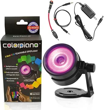 Amazon.com: Programmable Color Changing RGB LED Spotlight 3W - Create ...