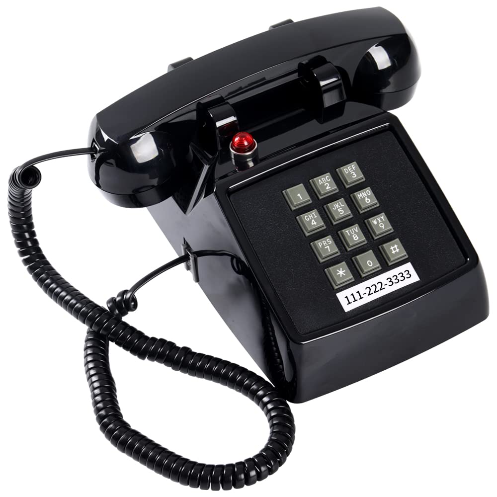Mua HTMengt Retro Traditional Landline Phone (Ringing Indicator ...