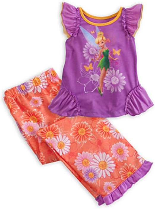 Amazon.com: Disney Store Deluxe Tinker Bell Tinkerbell PJ Pajama ...