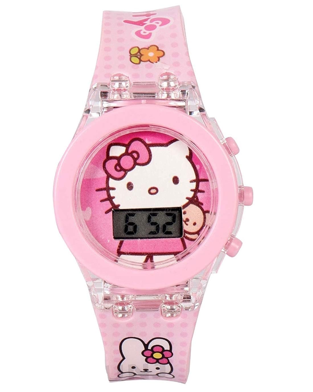Buy Driton Digital Light Watch Hello Kitty Led Glowing Watch for Girls ...