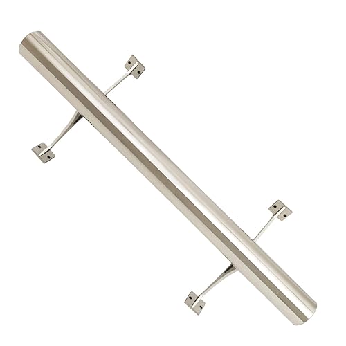 Karpevta Bar Foot Rail Kit 3FT Length Stainless Steel Tubing 2 ''OD ...