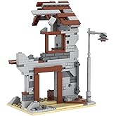 Amazon.com: MOOXI WW2 War-Damaged Houses Building Block Set(667PCS ...