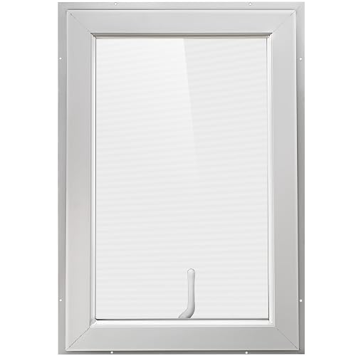 HIOSTAO House Window White,Casement Window 5 mm Reinforced Glass with ...