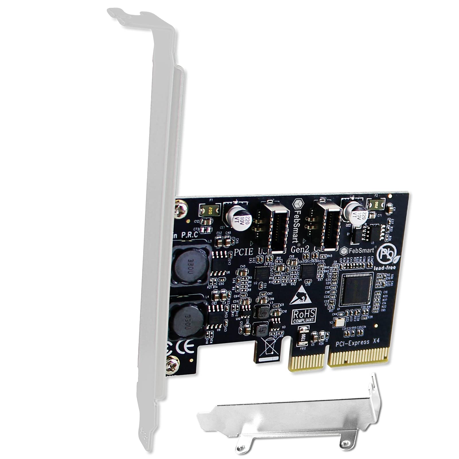 Mua FebSmart PCIE X4 to 2X 10Gbps Max Speed USB 3.1 GEN2 Type E Key A ...