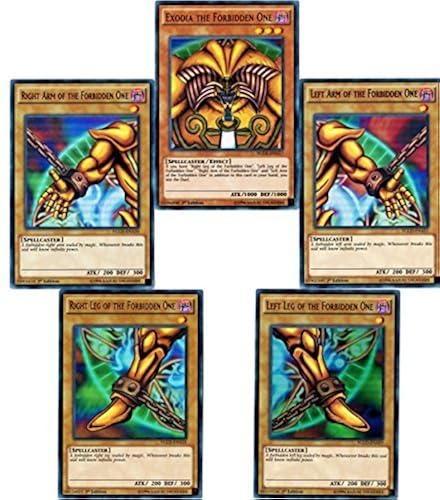 MISKD Yu-Gi-Oh EXODIA 60 Card Lot! Rare Cards! Exodia Cards Guaranteed ...