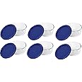 Amazon.com: Pyrex Storage 2-Cup Round Dish, Clear with Blue Lid Case of ...
